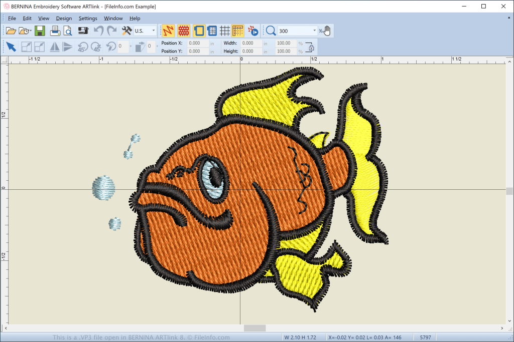 Convert Logo to VP3 Embroidery Format