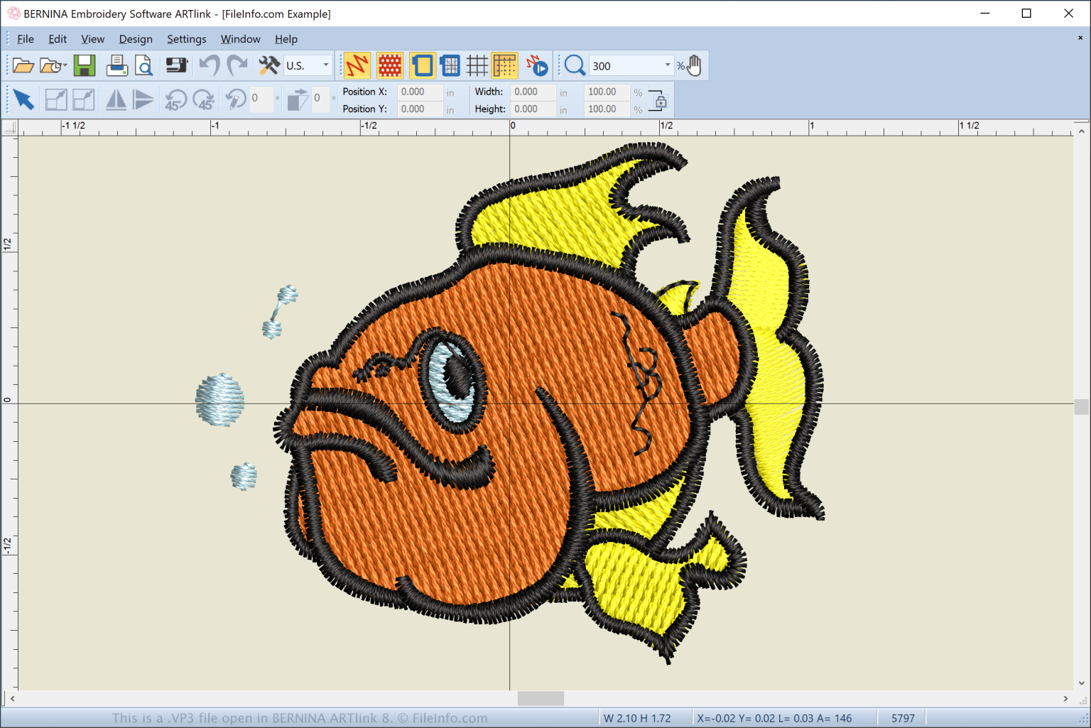 Convert Logo to VP3 Embroidery Format