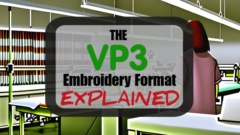 Convert Logo to VP3 Embroidery Format